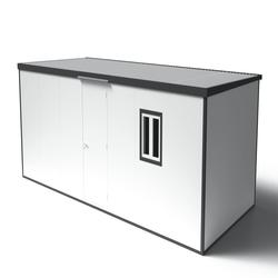 DuraMax® 22 x 10 x 8-1/2 Insulated Flat Roof Steel Building at Menards®