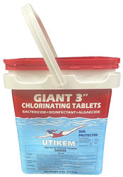 Utikem® Giant 3" Pool Chlorine Tablets - 8 lbs. at Menards®