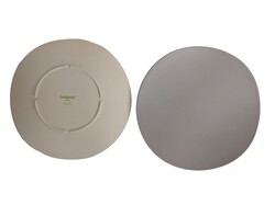 Bamboozle 10" Natural/Dove Curved Plates - 4 Pack at Menards®