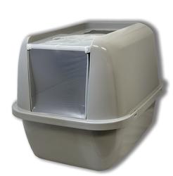 Master Paws® Extra Large Easy Clean Enclosed Cat Litter Box at Menards®