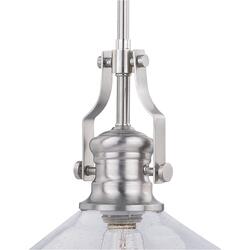 Patriot Lighting® Beloit Satin Nickel Mini Pendant at Menards®