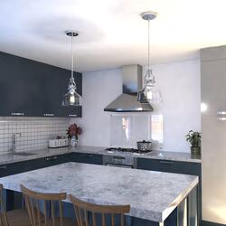Patriot Lighting® Beloit Satin Nickel Mini Pendant at Menards®