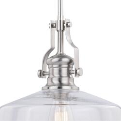 Patriot Lighting® Beloit Satin Nickel Pendant at Menards®