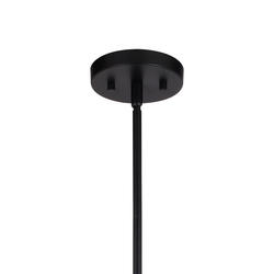 Patriot Lighting® Beloit Matte Black 1-Light Pendant at Menards®