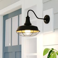 Patriot Lighting® Dorado Dark Bronze Outdoor Cage Wall Light at Menards®