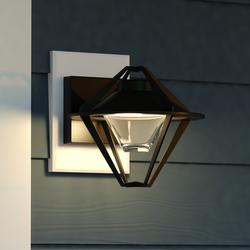 Patriot Lighting® Jackson Textured Black 1-Light Outdoor Wall Light at ...