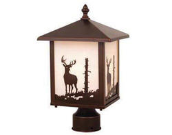 Patriot Lighting® Bryce Burnished Bronze Post Light at Menards®