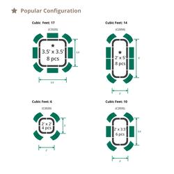 Vego Garden® 17" Tall 4-in-1 Modular Metal Raised Garden Bed Kit ...