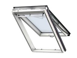 Velux® 22-1/8" x 39" Top-Hinged Deck Mount Roof Window with Laminated ...