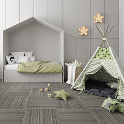 U-Tile™ Modular Axcess Concrete Brown 19 x 19 Commercial Carpet Tile ...