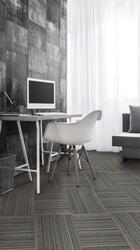 U-Tile™ Modular Axcess Concrete Brown 19 x 19 Commercial Carpet Tile ...