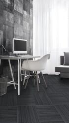 U-Tile™ Modular Axcess Charcoal 19 x 19 Commercial Carpet Tile (21.53 ...