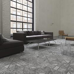U-Tile Modular Reflecta Moonlit Grey 19.7 x 19.7 Carpet Tile (21.53 sq ...