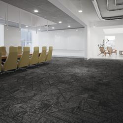 U-Tile Modular Reflecta Nightfall Glow 19.7 x 19.7 Carpet Tile (21.53 ...