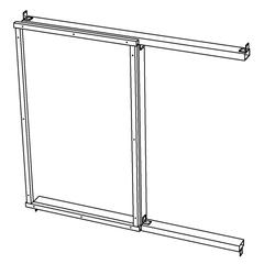 VersaTube® 3' x 3'-5' Window Frame 2" x 4" Frame 6' OC at Menards®
