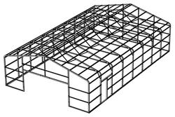 VersaTube® 30' W x 48' L x 10' H Building Frame at Menards®