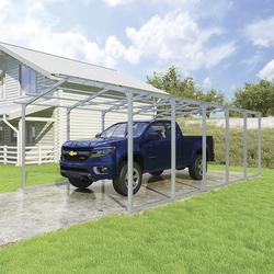 VersaTube® Pinnacle 12' W x 24' L x 7' H Heavy-Duty Series Carport ...