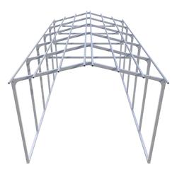 VersaTube® Pinnacle 12' W x 24' L x 9' H Heavy-Duty Series Carport ...