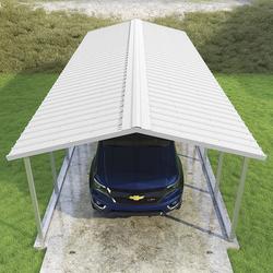 VersaTube® Pinnacle 12' W x 30' L x 7' H Heavy-Duty Series Carport ...