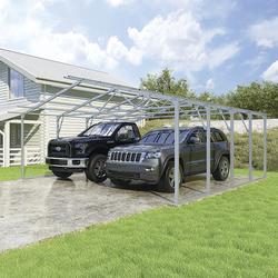 VersaTube® Pinnacle 20' W x 21' L x 7' H Heavy-Duty Series Carport ...