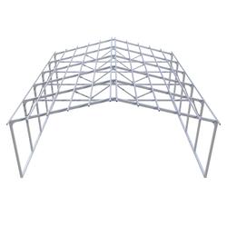 VersaTube® Pinnacle 20' W x 24' L x 7' H Heavy-Duty Series Carport ...