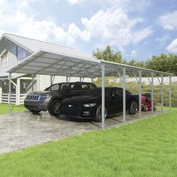 VersaTube® Pinnacle 20' W x 24' L x 7' H Heavy-Duty Series Carport ...
