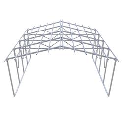 VersaTube® Pinnacle 20' W x 21' L x 9' H Heavy-Duty Series Carport ...