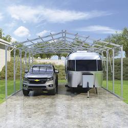 VersaTube® Pinnacle 20' W x 24' L x 9' H Heavy-Duty Series Carport ...