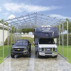 VersaTube® Pinnacle 20' W x 33' L x 12' H Heavy-Duty Series Carport ...
