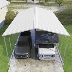 VersaTube® Pinnacle 20' W x 33' L x 12' H Heavy-Duty Series Carport ...