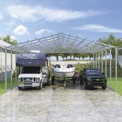 VersaTube® Pinnacle 30' W x 30' L x 12' H Heavy-Duty Series Carport ...
