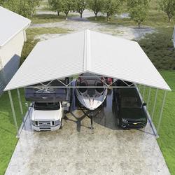 VersaTube® Pinnacle 30' W x 30' L x 12' H Heavy-Duty Series Carport ...