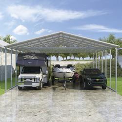 VersaTube® Pinnacle 30' W x 30' L x 12' H Heavy-Duty Series Carport ...