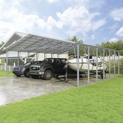 VersaTube® Pinnacle 30' W x 30' L x 9' H Heavy-Duty Series Carport ...