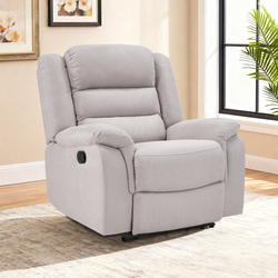Fletcher Light Gray Recliner at Menards®