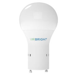 Viribright 60 Watt Equivalent Frosted Dimmable A19 GU24 Soft White LED ...