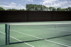 EZ Privacy Screen™ 44"x50' Black Fence at Menards®