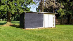 EZ Privacy Screen™ 44"x50' Grey Fence at Menards®