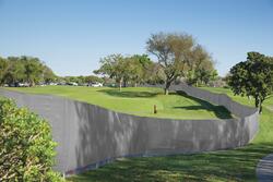 EZ Privacy Screen™ 44"x50' Grey Fence at Menards®