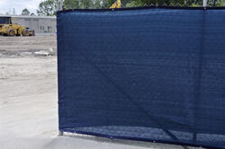 EZ Privacy Screen™ 44"x50' Blue Fence at Menards®