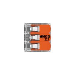 WAGO Lever-Nuts® 3-Wire 24-12 AWG Connector - 50 Count at Menards®