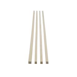 Handprint® 1/4" x 1/4" x 24" Square Basswood Dowels - 4-Piece at Menards®