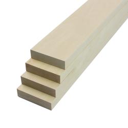 Walnut Hollow® Nominal Size 3/4 x 3 x 24 Basswood Panels - 4-Piece at ...