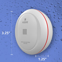 Kidde™ Battery-Powered Smart Wi-Fi Water Leak Detector & Freeze Alarm ...