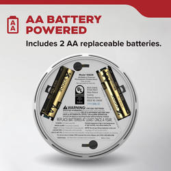 Kidde™ AA Battery Compact Photoelectric Smoke Detector - 4 Pack at Menards®