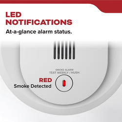 Kidde™ AA Battery Compact Photoelectric Smoke Detector - 4 Pack at Menards®