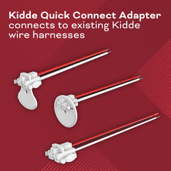 Kidde™ Quick Connect Adapter for Hardwired Smoke and Combination ...