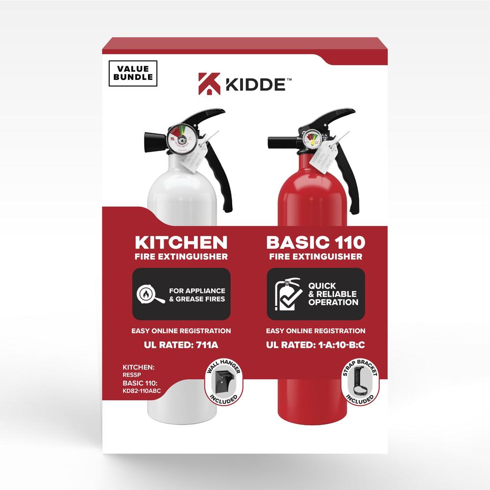 Kidde Fire Extinguisher Kidde Fire Extinguishers Combo Pack