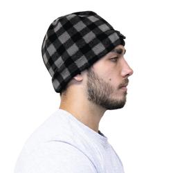 Panther Vision LED Beanie Winter Hat - Grey/Black Plaid at Menards®
