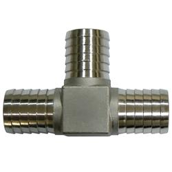 Water Source 1" Barb Stainless Steel Yard Hydrant Tee at Menards®
